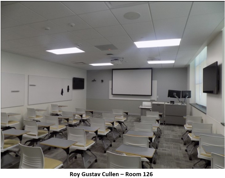 C Room 126 HyFlex Classroom - University of Houston