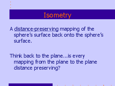Isometry
