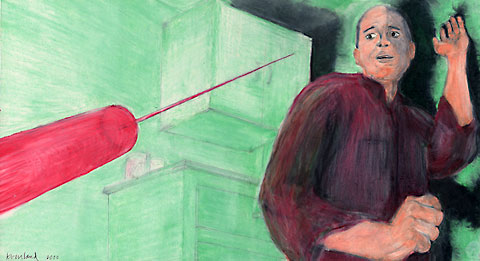 Fear of pointed objects